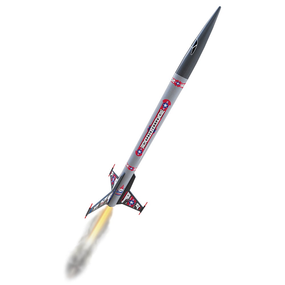 ESTES: Space Corps Corvette Class Model Rocket Kit, Intermediate ...