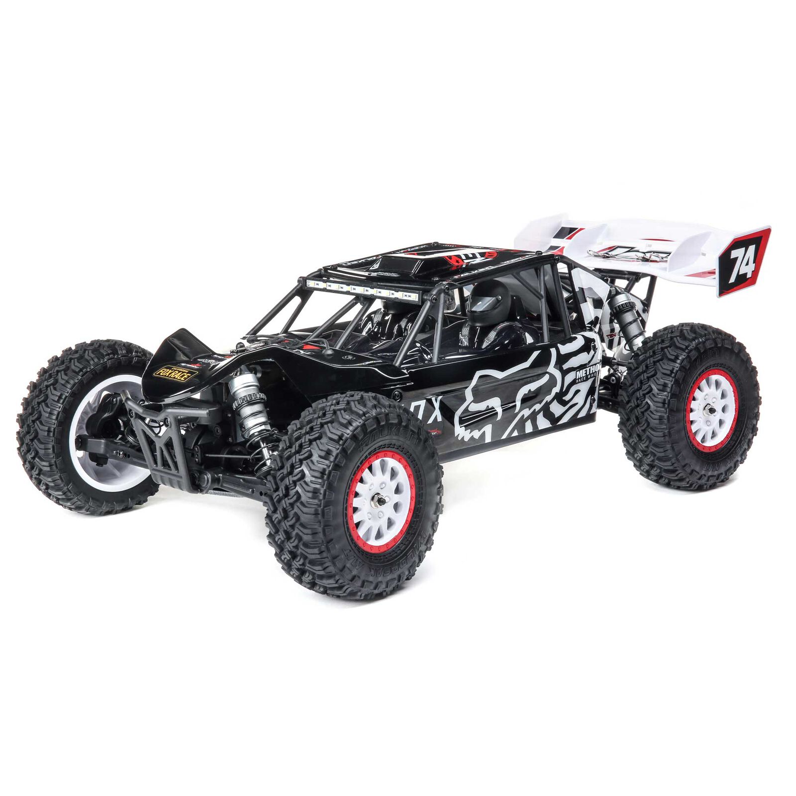 Losi: 1/10 Tenacity Fox Racing 4WD RTR Brushless Desert Buggy | Ventrex ...