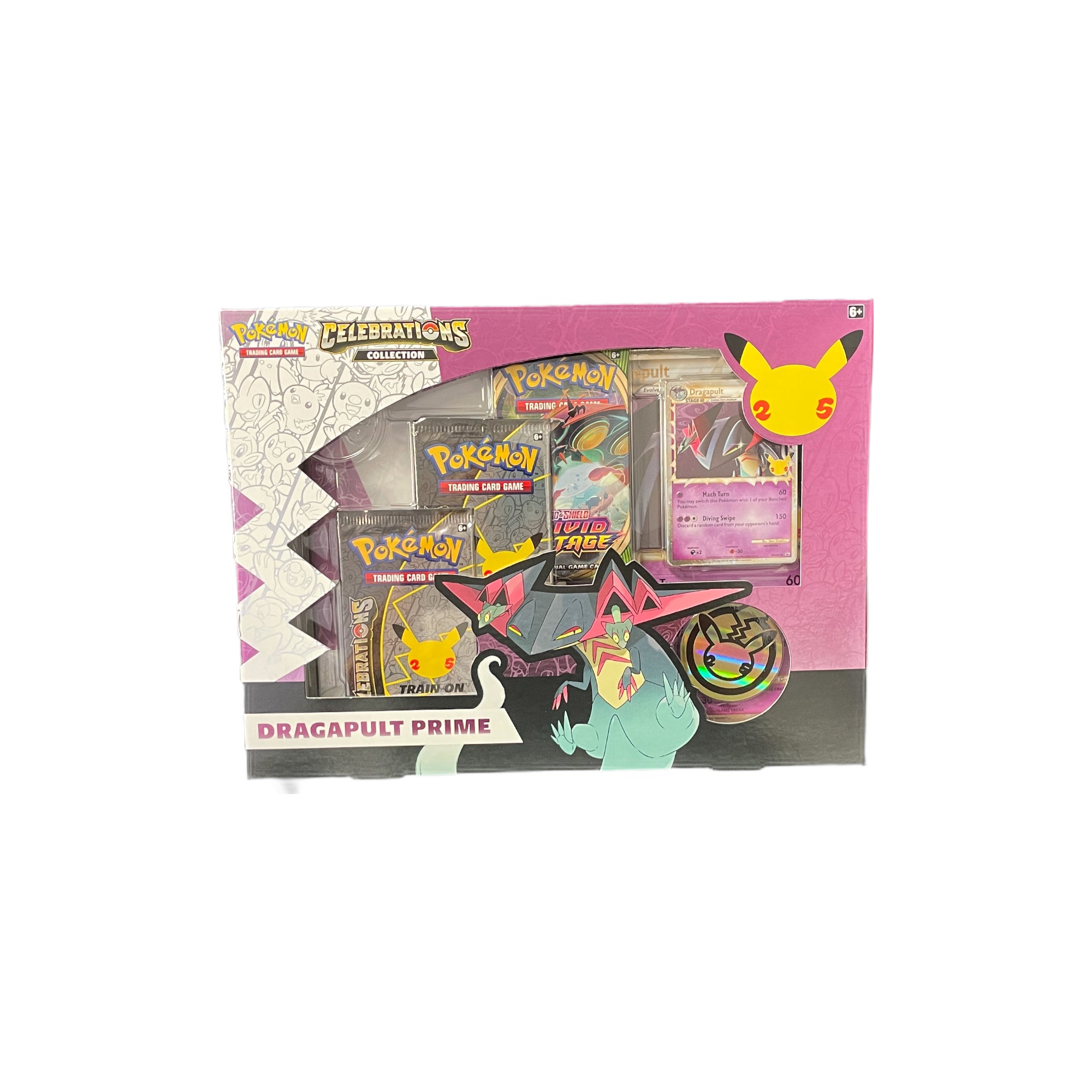 Pokémon: Dragapult Prime - Celebrations Collection Box | Ventrex ...